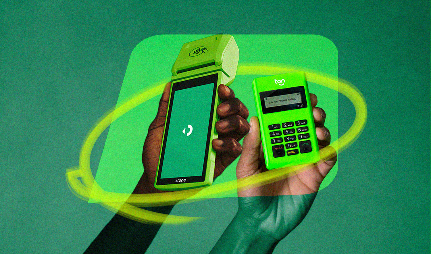 Ton e Stone: entenda a diferença entre as maquininhas de cartão - Stone