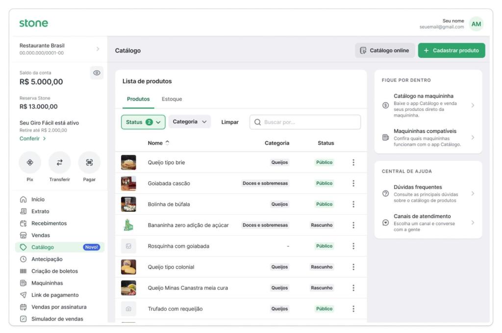 Como criar um catálogo online e profissionalizar suas vendas? - Stone